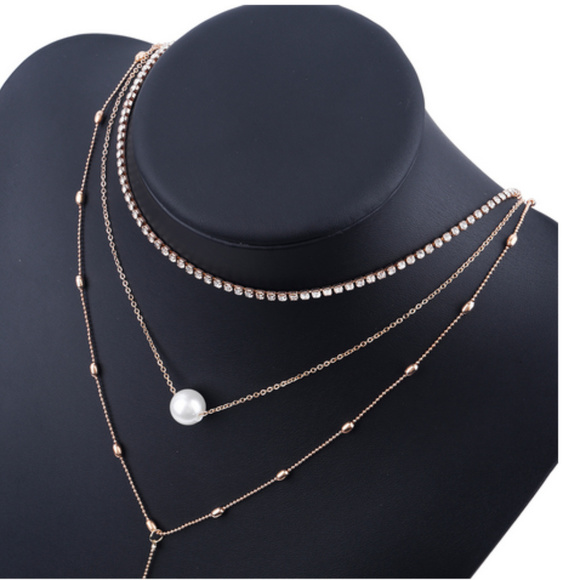 Golden Threads | Jewelry | Ny Long Layered Pearl Necklace | Poshmark